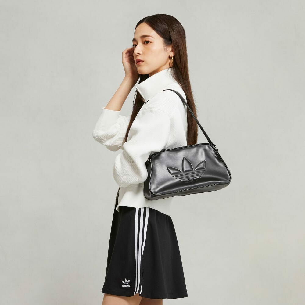 Adidas Originals 三葉草 皮革 沙漏 單肩包 IT7380