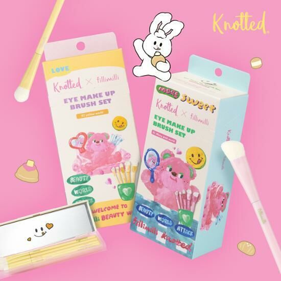 Fillimilli x Knotted Eye Make-up Brush Set
