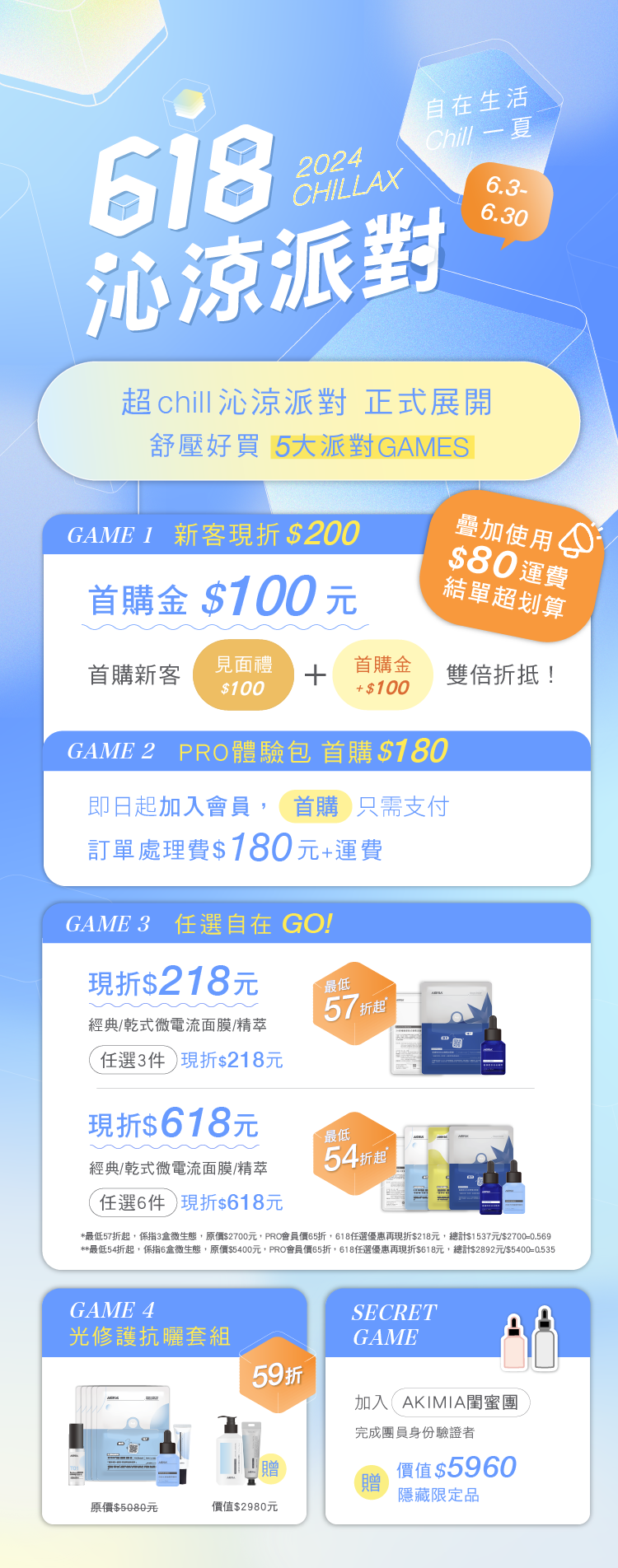 微電流 面膜｜乾式｜AKIMIA 3A 終極喚新