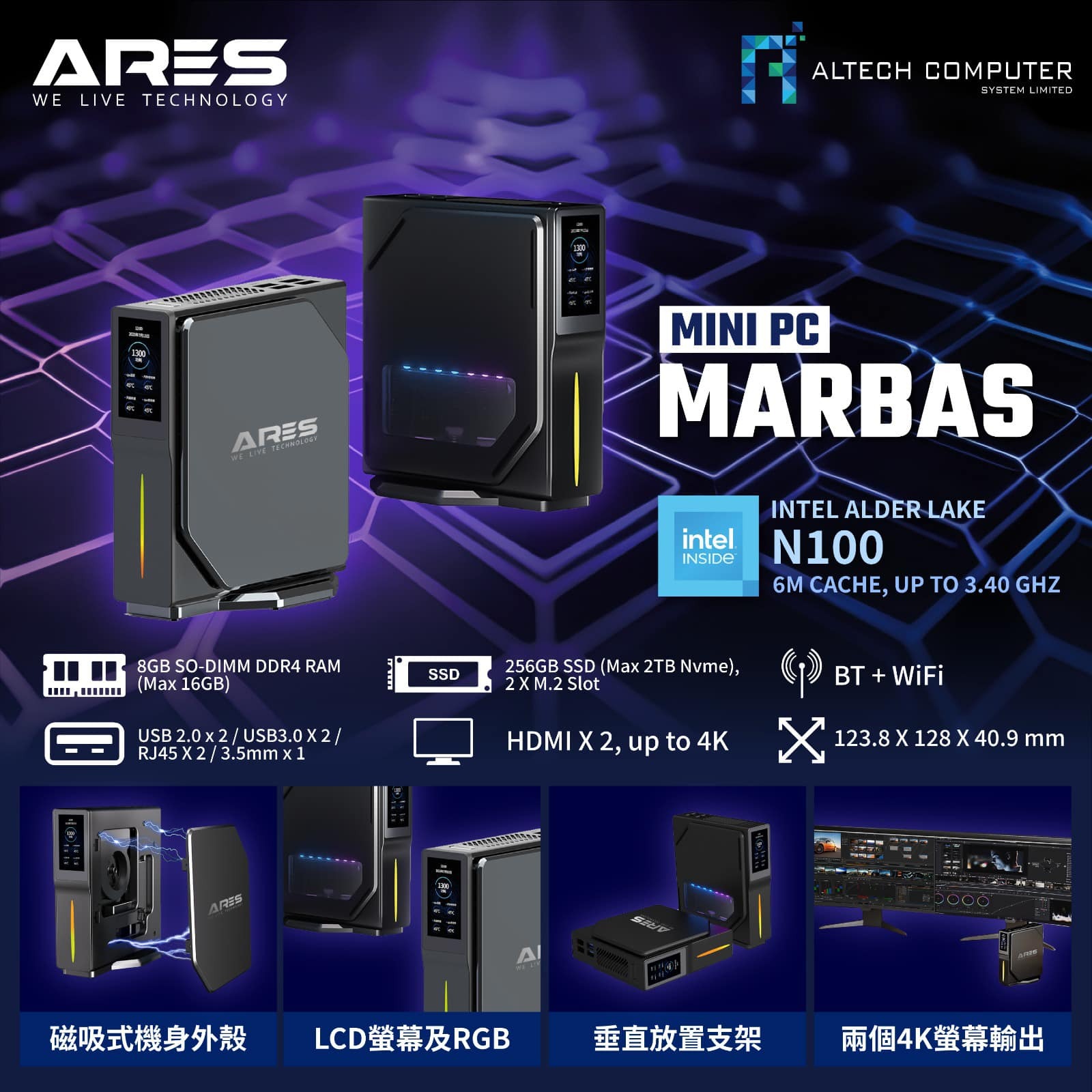 ARES Marbas Mini PC