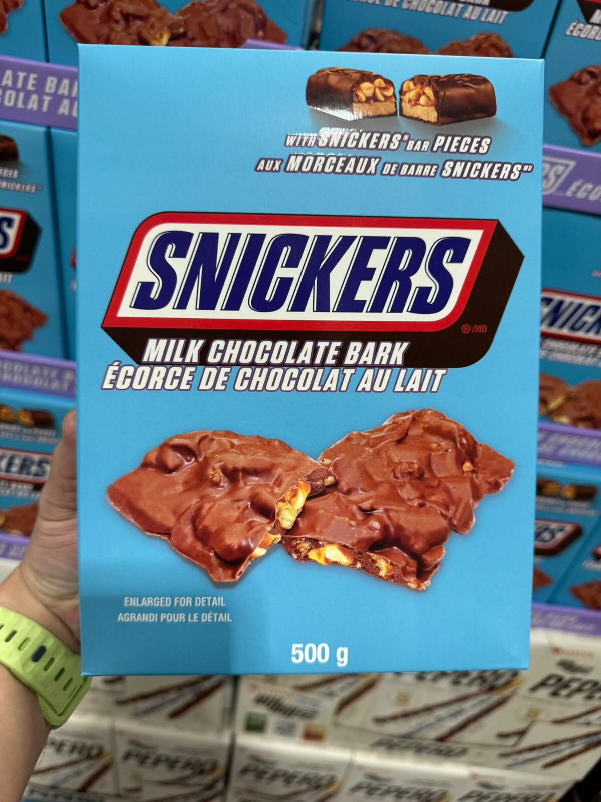 Snickers Milk Chocolate Bark 600g
