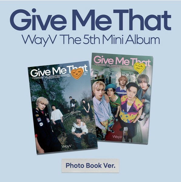 WayV - 5th Mini Album Give Me That (Photo Book Ver./ran