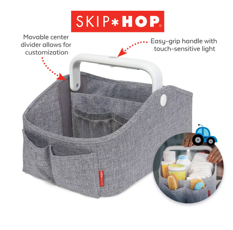 Skip Hop - Light-Up Diaper Caddy