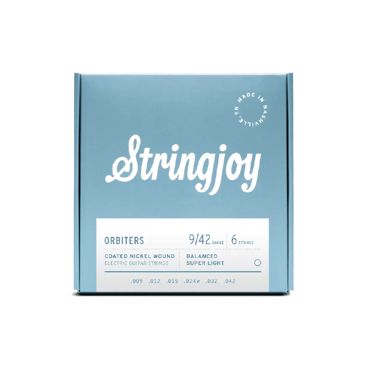 Stringjoy ORBITERS 09-42 鎳纏繞鍍膜 6弦電吉他套弦 STRSJ-OR0942