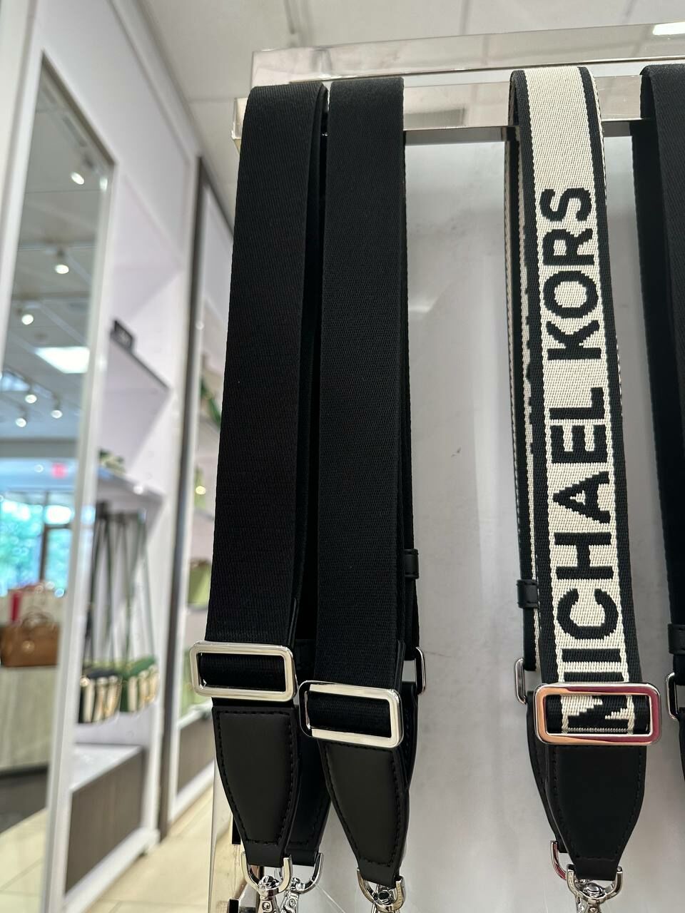 [S] MICHAEL KORS 35S4STVN7C JET SET TRAVEL 35MM SOLID WEBBING STRAP ...