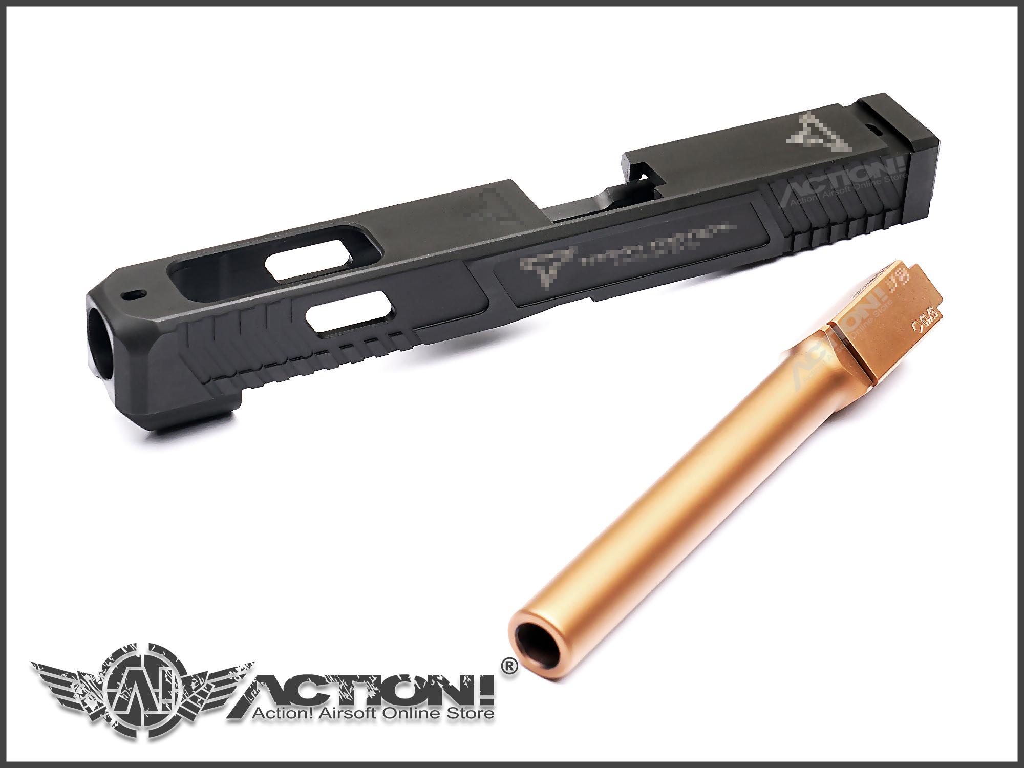 USHOT - TTI Style G34樣式 鋼製滑套&外管套件組（VFC/Umarex G17 Gen5專