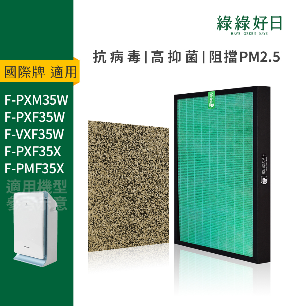 適用 Panasonic國際牌 F-PMF35X F-VXM35W HEPA抗菌濾心濾網