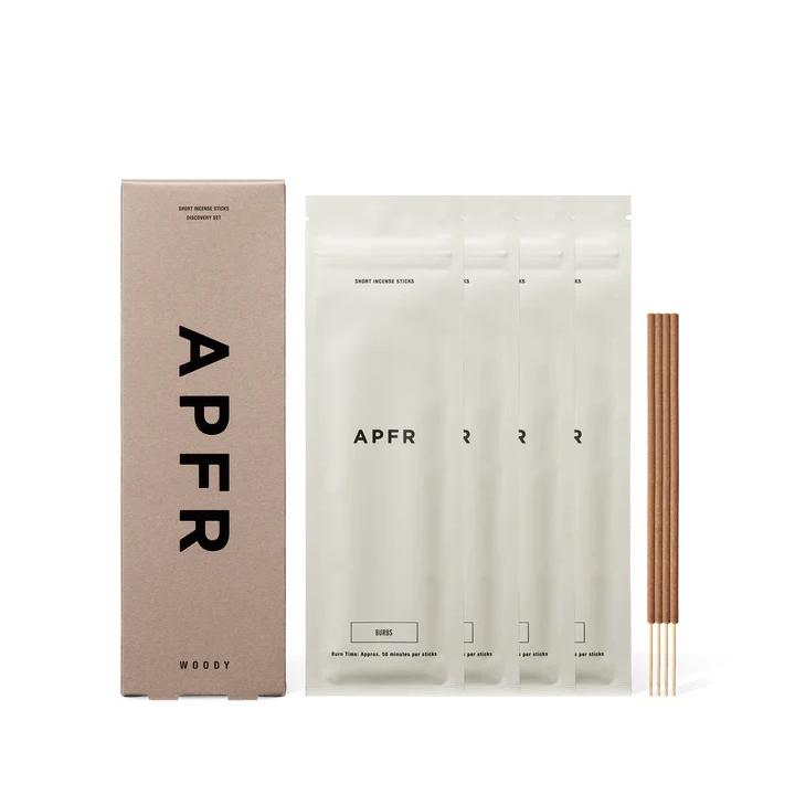 APFR - Short Incense Sticks Discovery Set - 4 Flavors