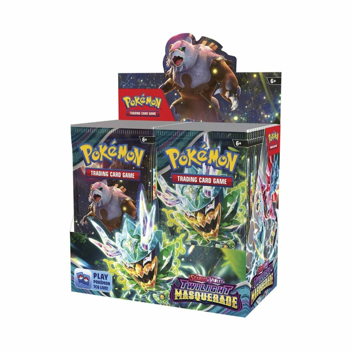 美版 寶可夢 Pokemon TCG Scarlet & Violet SV6 Twilight Masquerade Booster ...