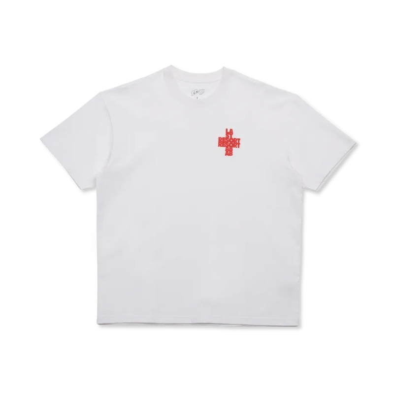Last Resort AB - CROSS TEE / WHITE