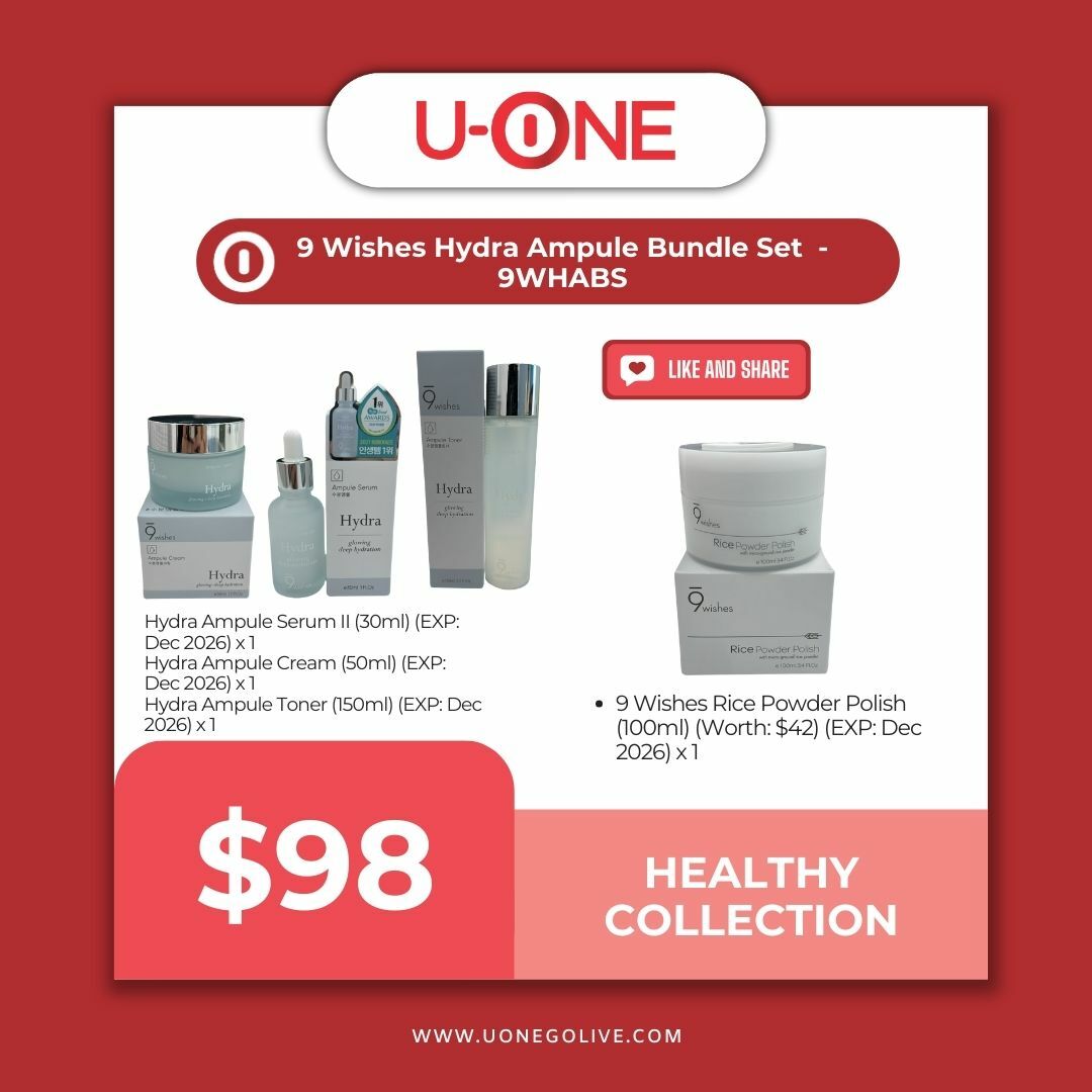 9 Wishes Hydra Ampule Bundle Set - 9WHABS