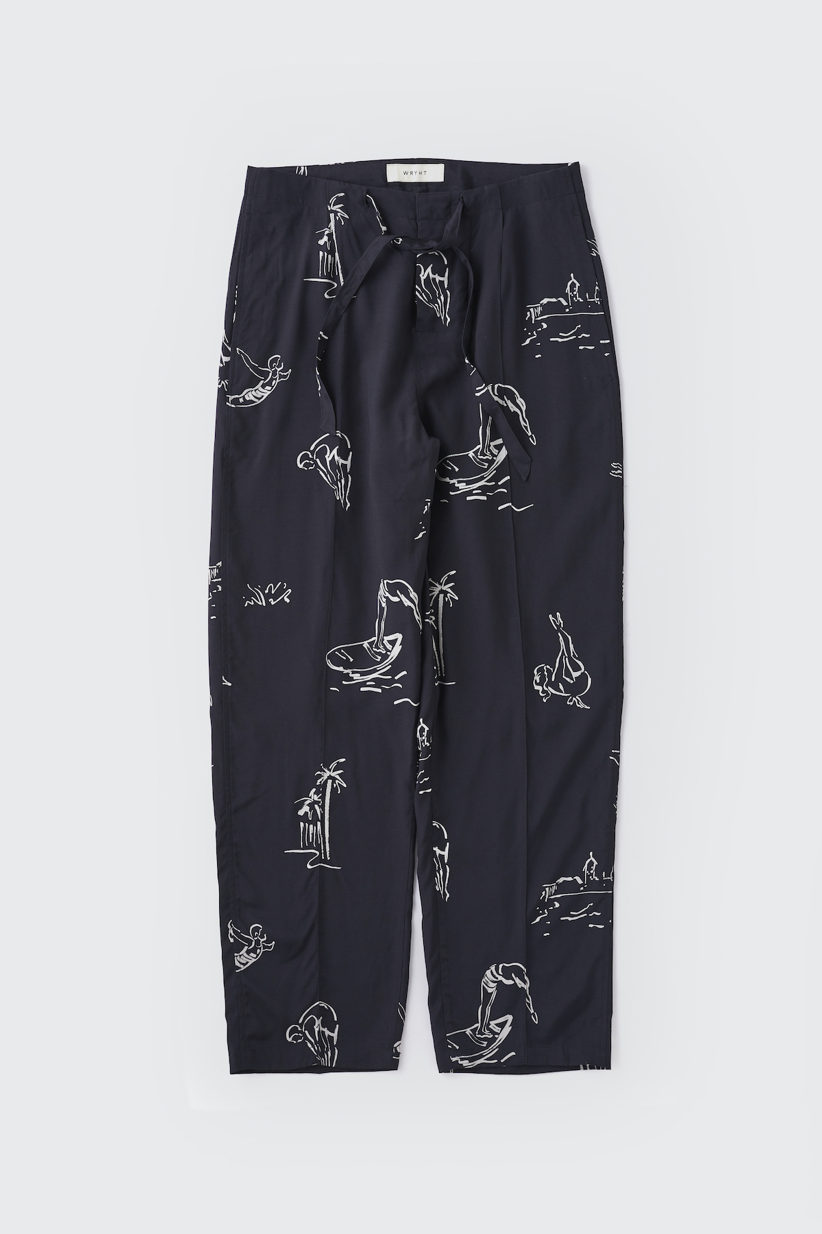 WRYHT STRINGS WAIST TROUSER / SWIM (2COL)