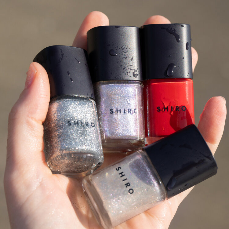 日本SHIRO FLAXSEED NAIL 亞麻指甲油