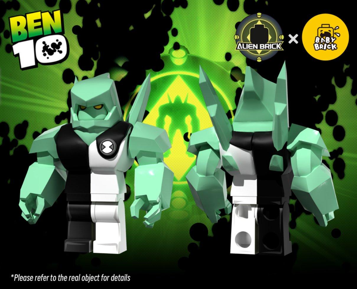 [Alien Brick][Preorder] Ben 10 - diamond head [PADprint