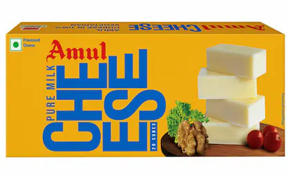 Amul Processed Cheese - Chiplets (Cubes) 200 gm 8 Cube