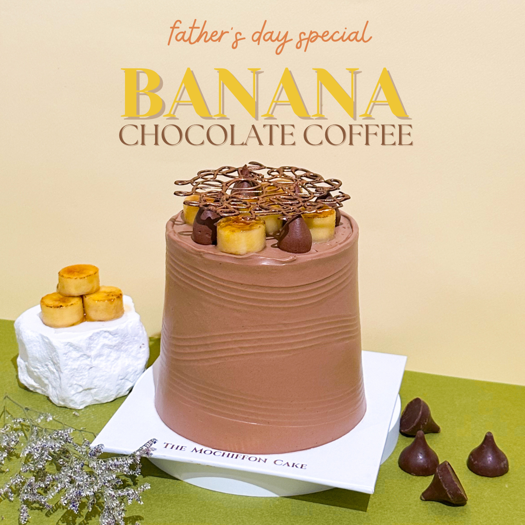 6 INCHES BANANA CHOCOLATE COFFEE