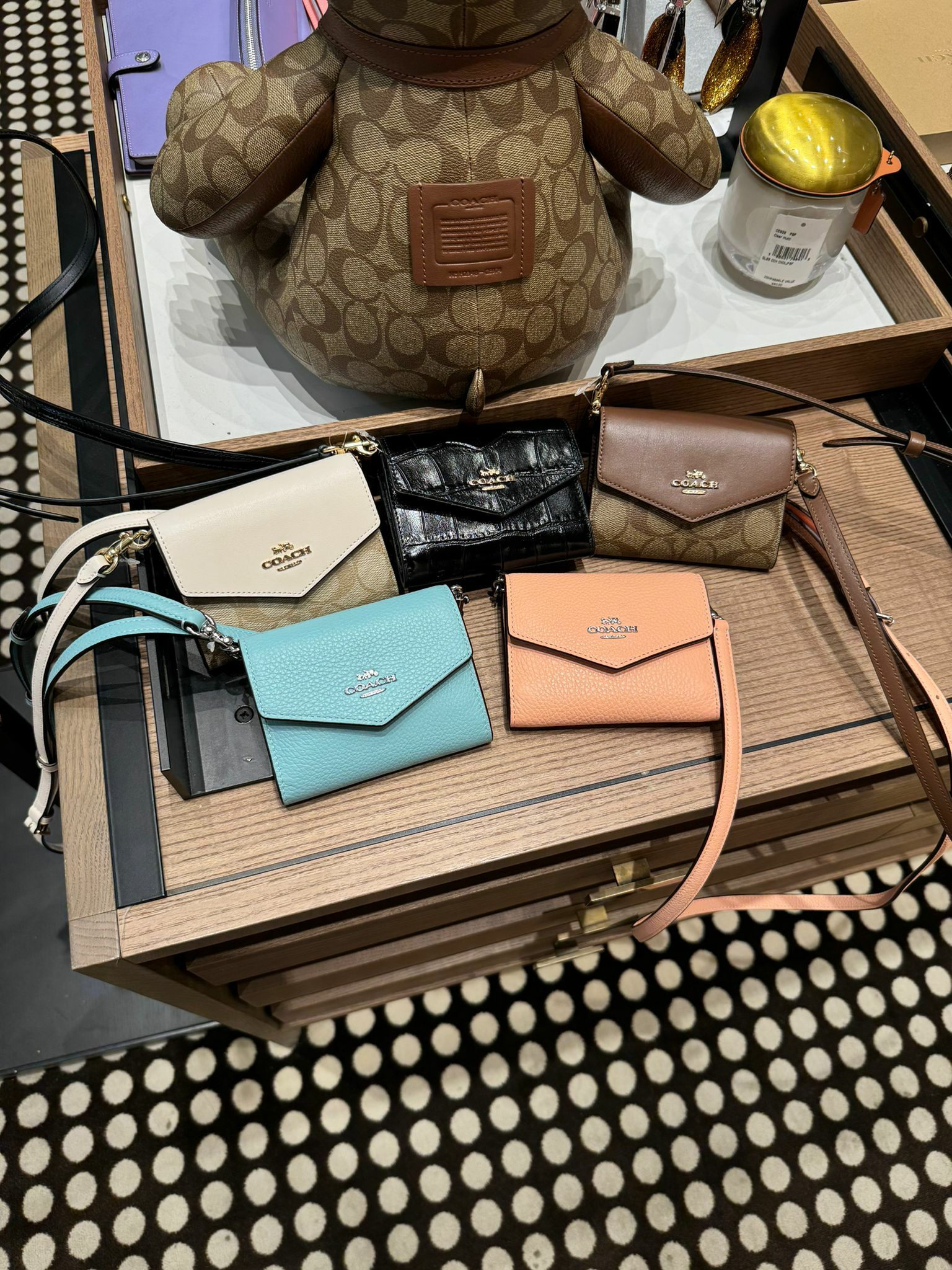 Coach Mini Envelope Wallet 小廢包