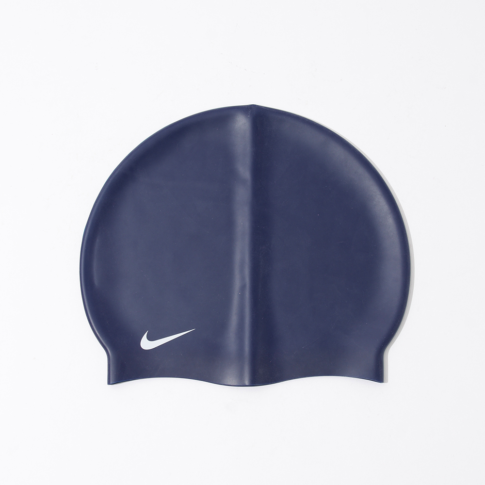 Nike Swim 海軍藍 輕薄 成人 游泳 矽膠 泳帽 93060-440
