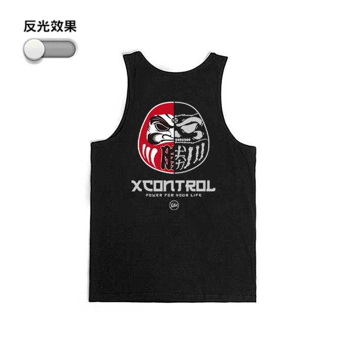 XCTRL 半剖不倒翁背心-黑