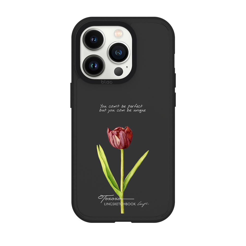 TOXOXO™ 】LINGSKETCHBOOK｜紅色鬱金香：｜Magsafe防摔殼系列｜TOYSELECT