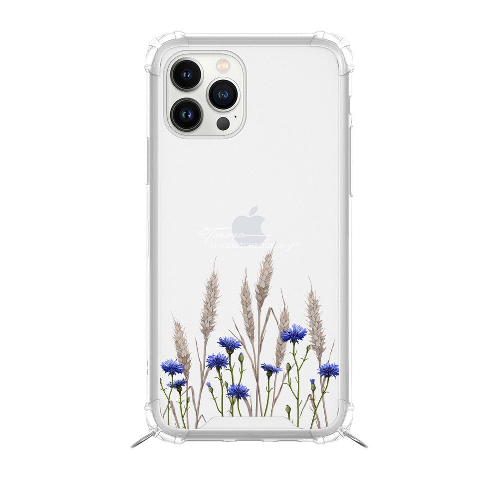 TOXOXO™ 】LINGSKETCHBOOK｜矢車菊與稻穗：晶石 - 繩掛殼系列 - TOYSELECT