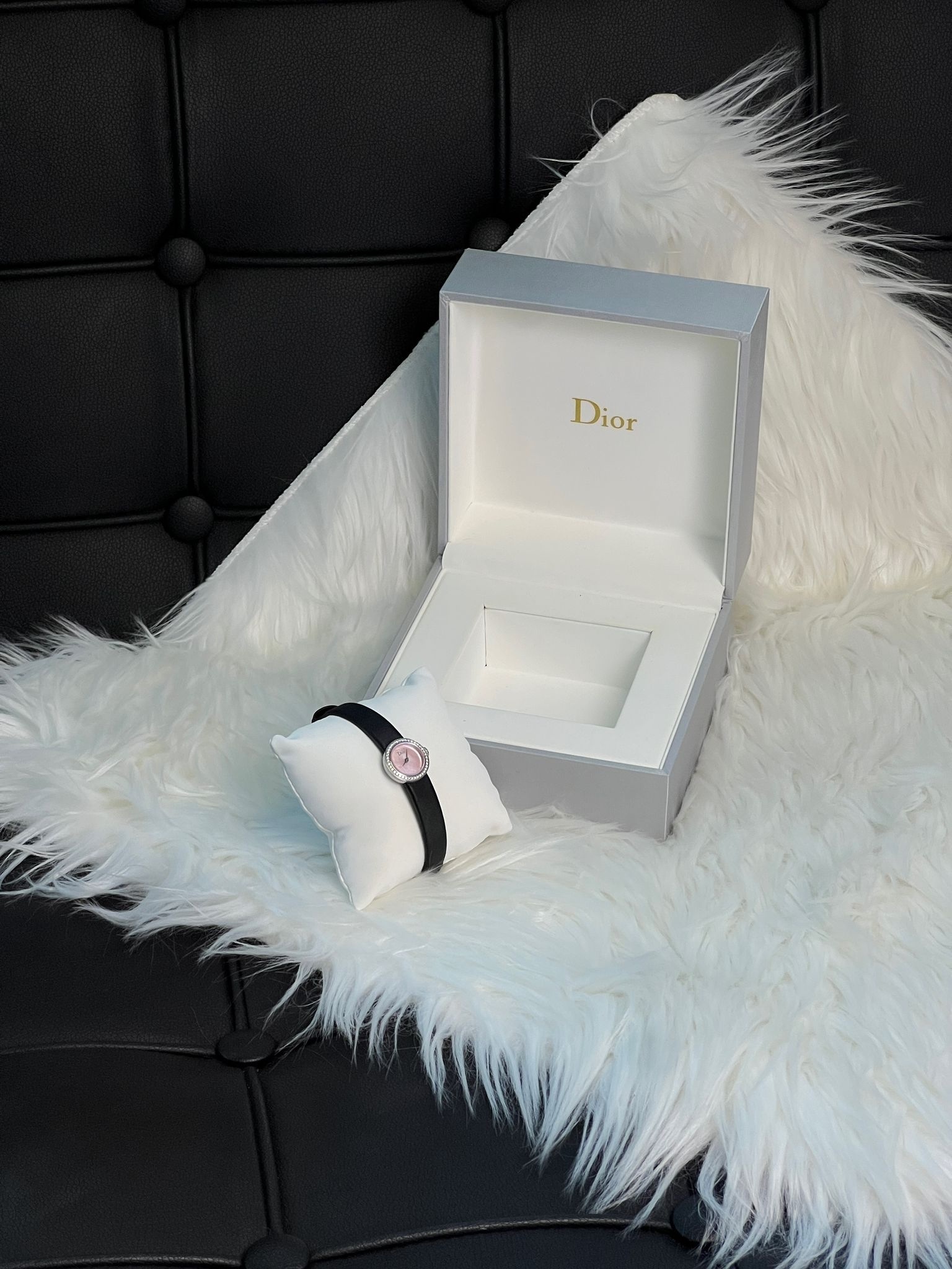 Dior Pink Diamind Watch