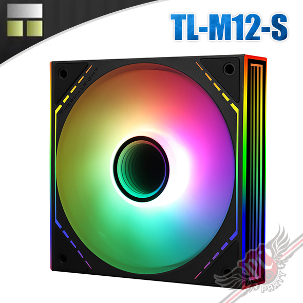 PC PARTY 利民 Thermalright TL-M12-S ARGB 12CM 無限鏡風扇