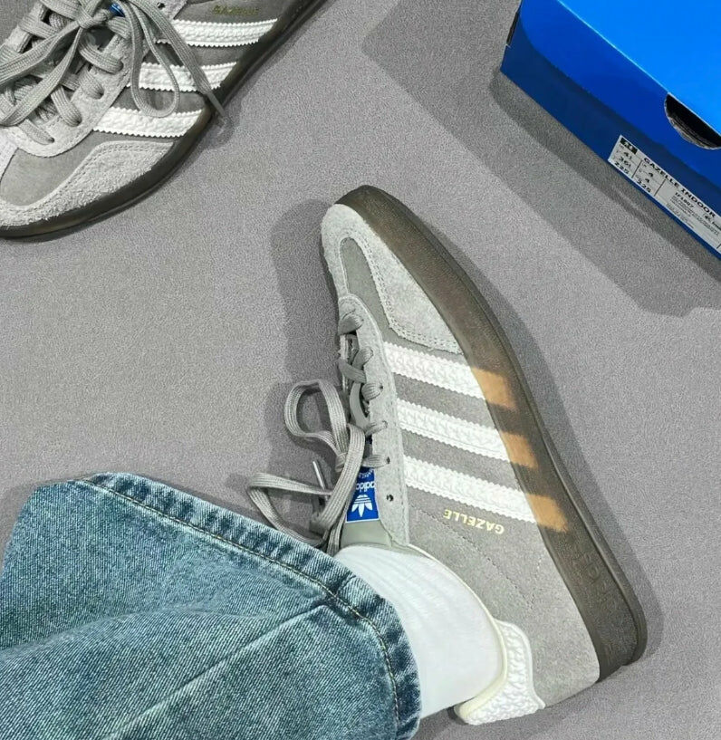 ADIDAS ORIGINALS GAZELLE INDOOR GREY IF1807