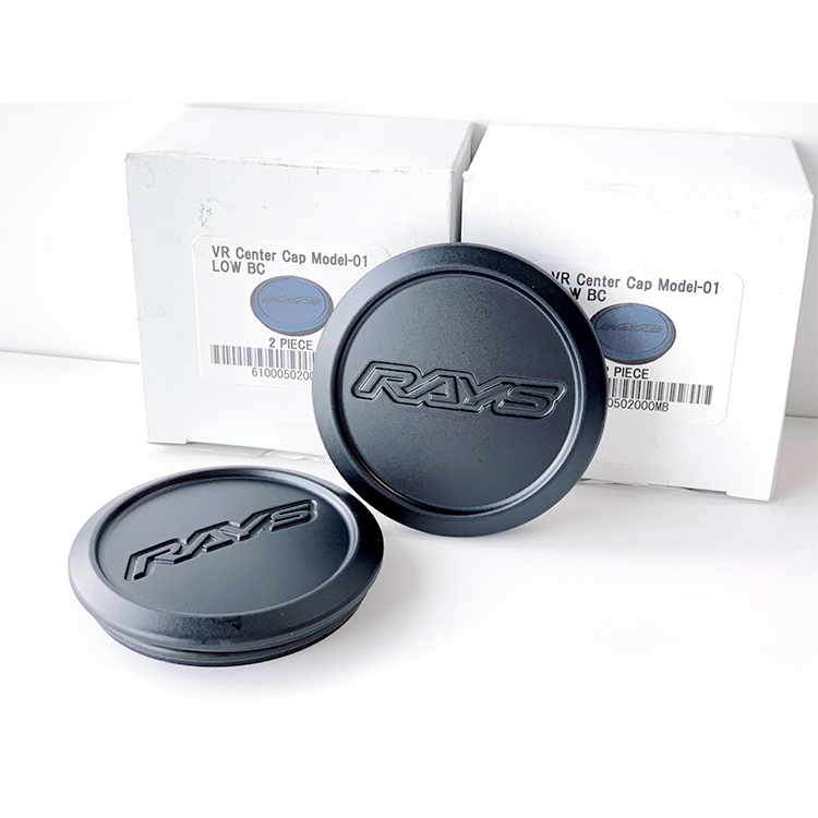 RAYS VR CAP MODEL-01 中心蓋(平光黑-LOW)
