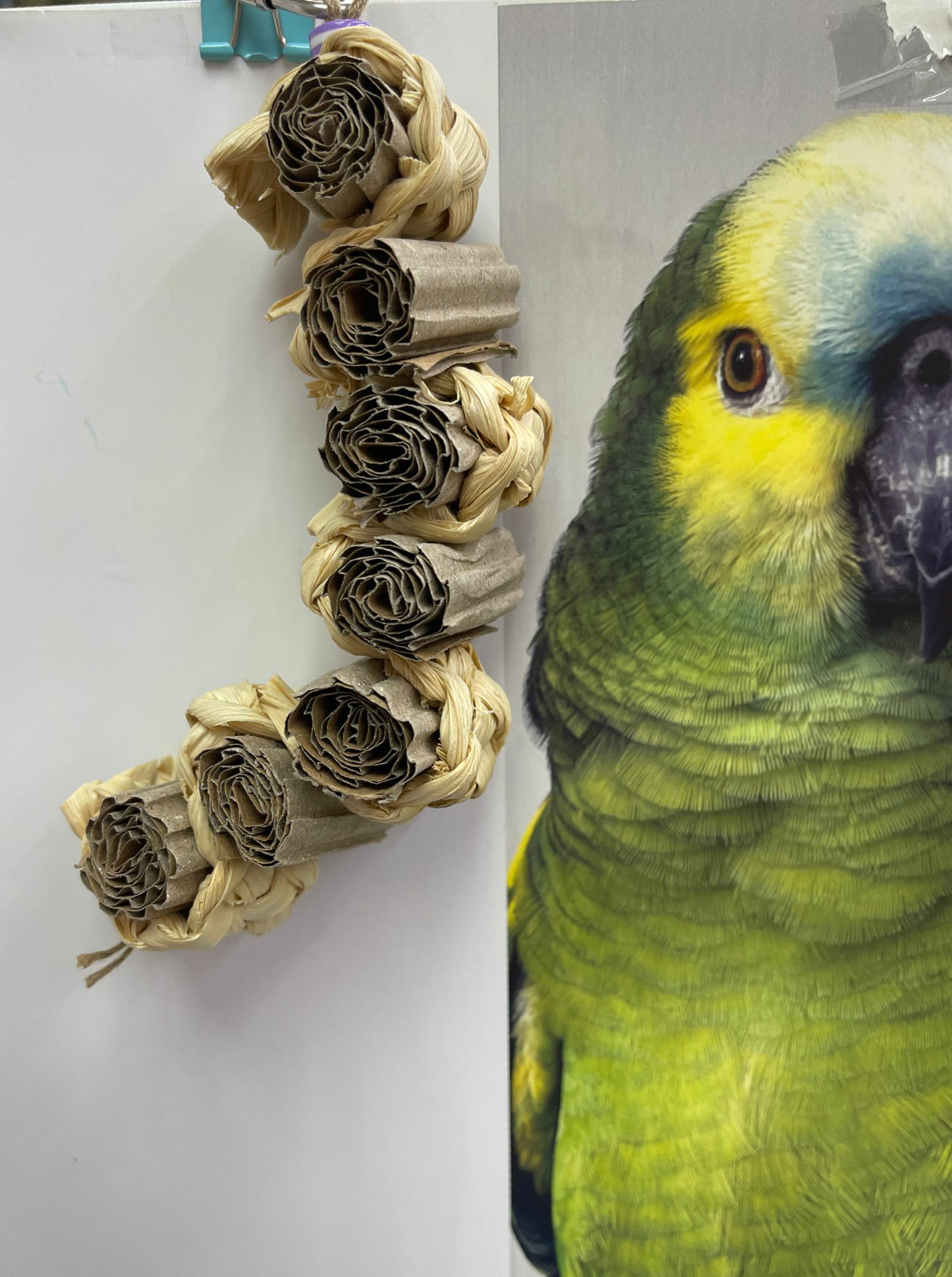 Paper Roll with braid