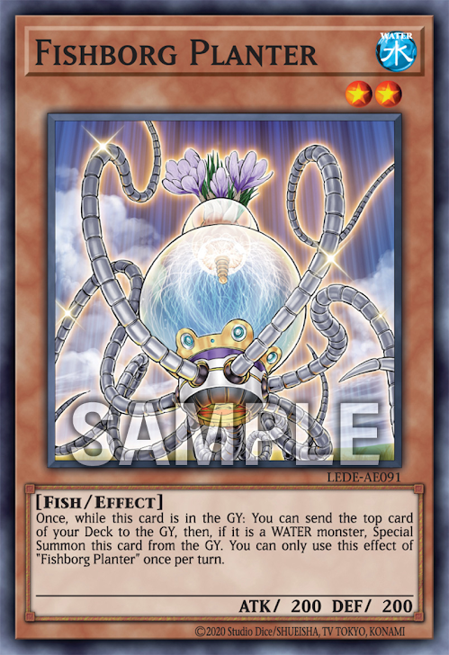 LEDE-AE091 Fishborg Planter