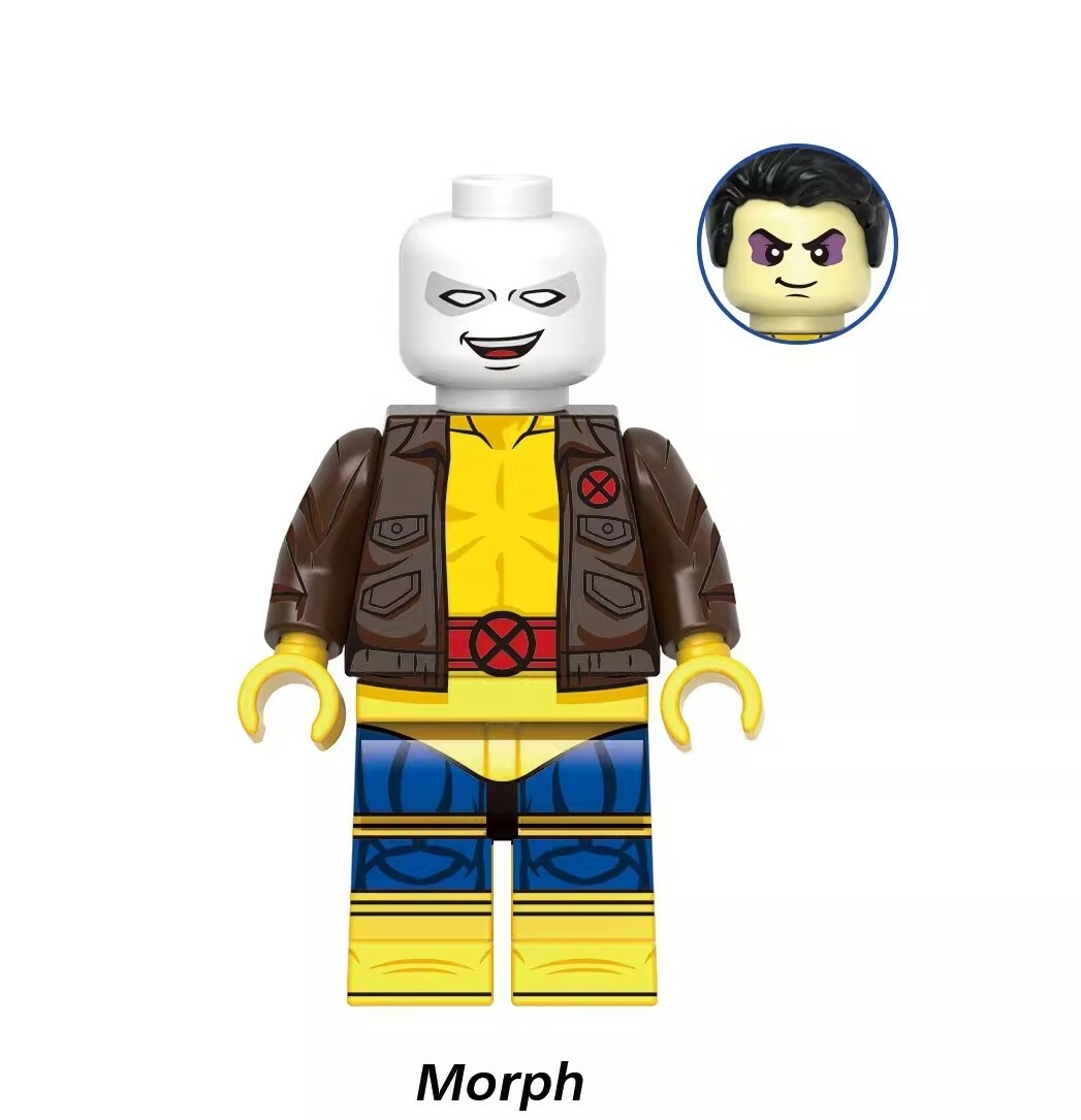 Morph X-Men DC SuperHeroes Minifigs fit Lego GH0531