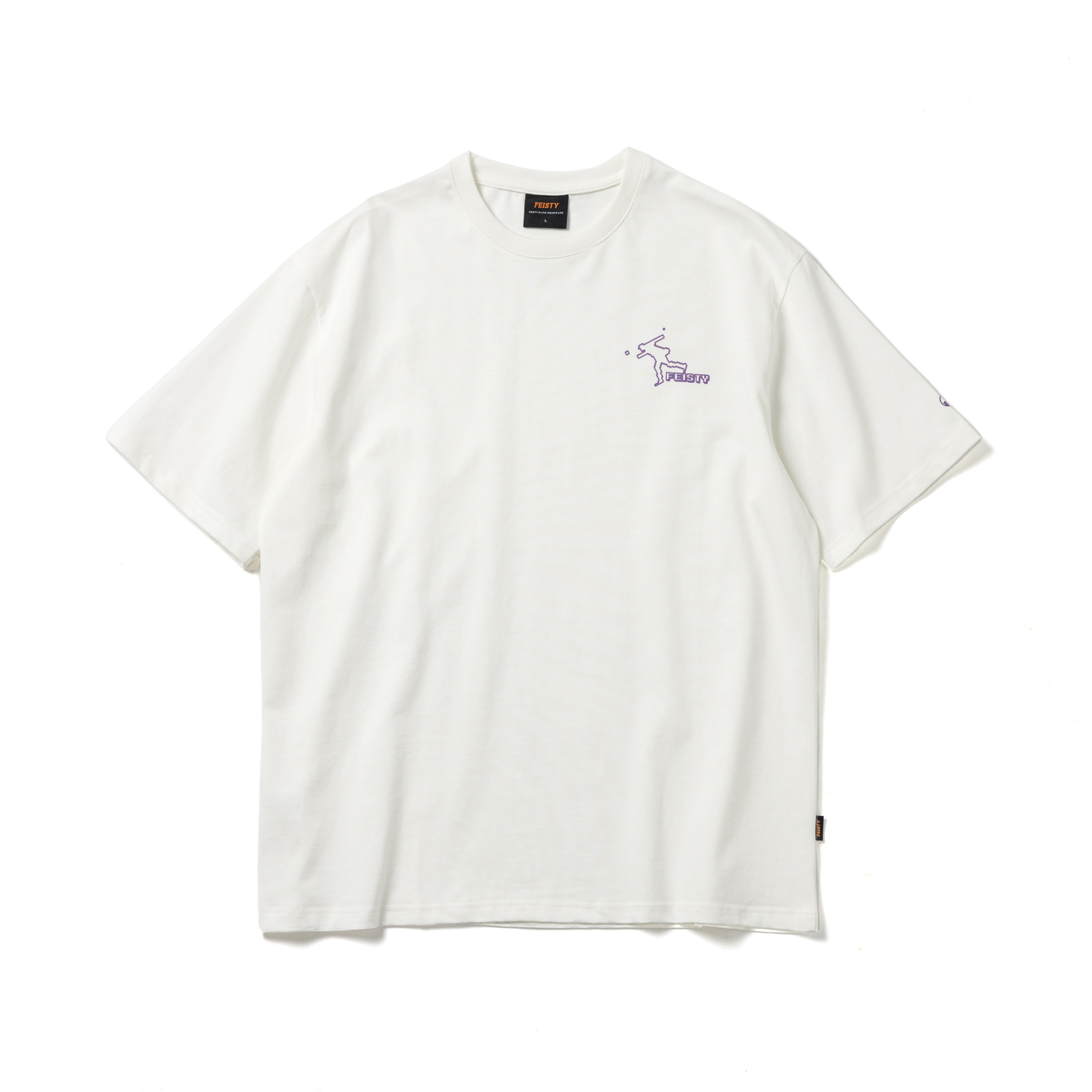 FEISTY DANCE PEOPLE TEE 白色短袖 FS-US23-14