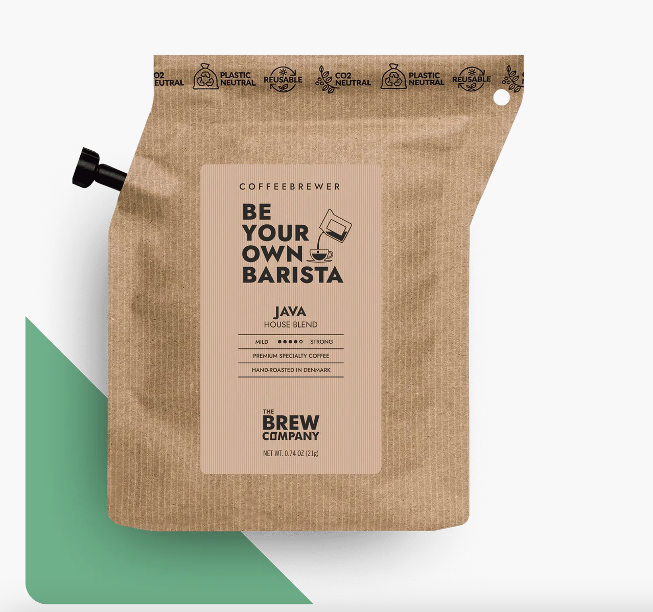 Grower's Cup Java House Blend Coffeebrewer - 便攜式手沖咖啡包