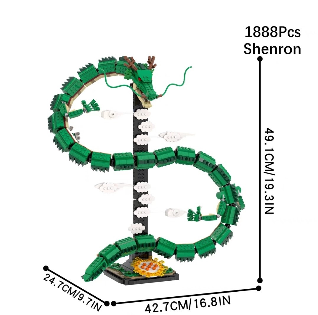 MOC Shenron Dragon Ball Minifigs MOC1506