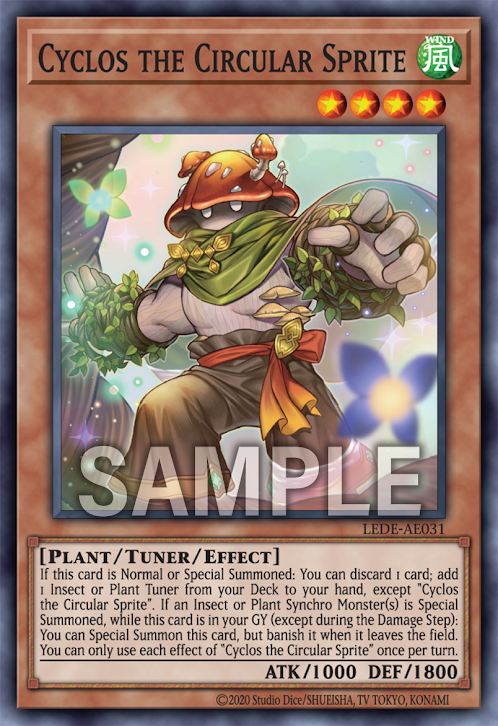 LEDE-AE031 Cyclos the Circular Sprite