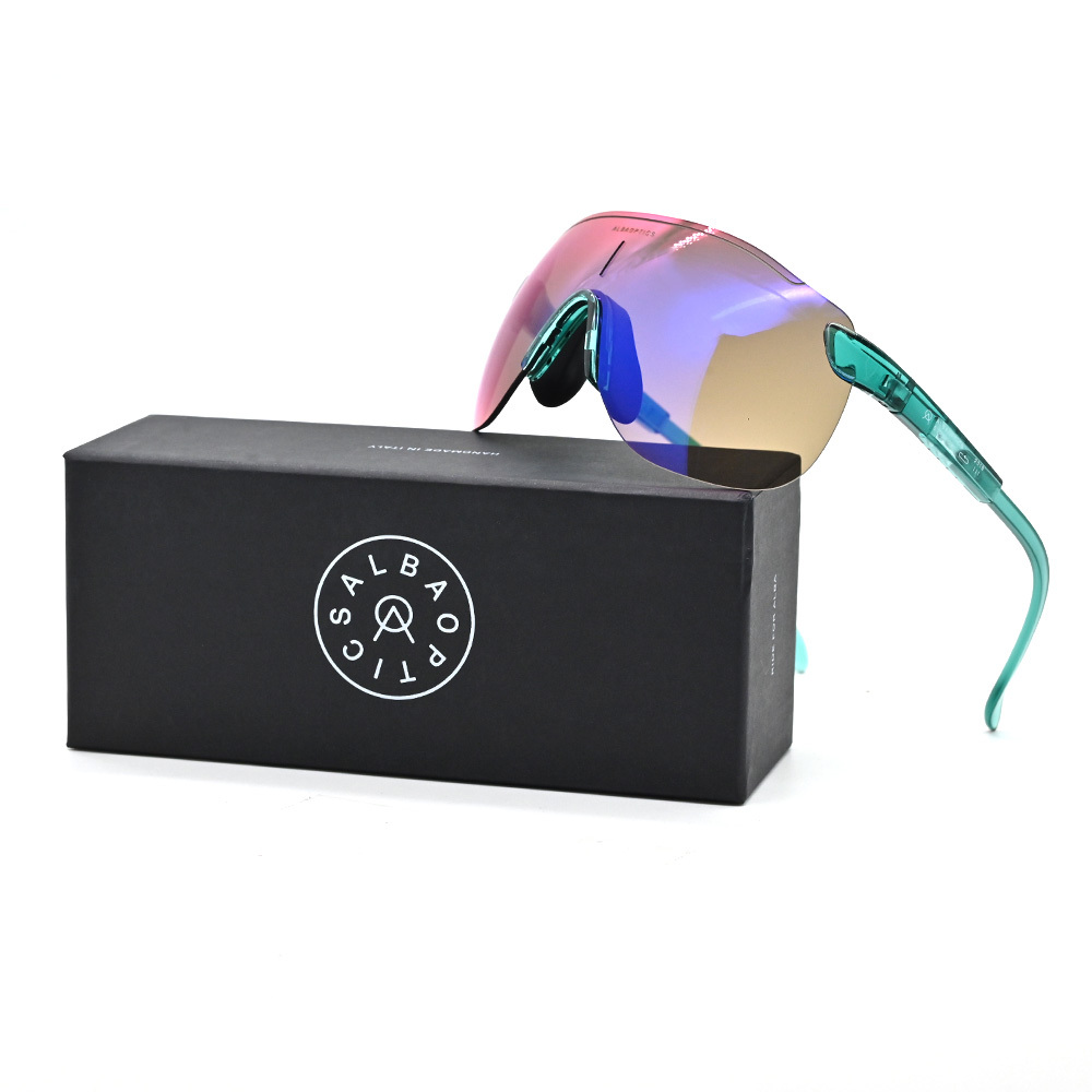 ALBA OPTICS STRATOS SUNGLASS - SEA GLOSSY VZUM PLASMA