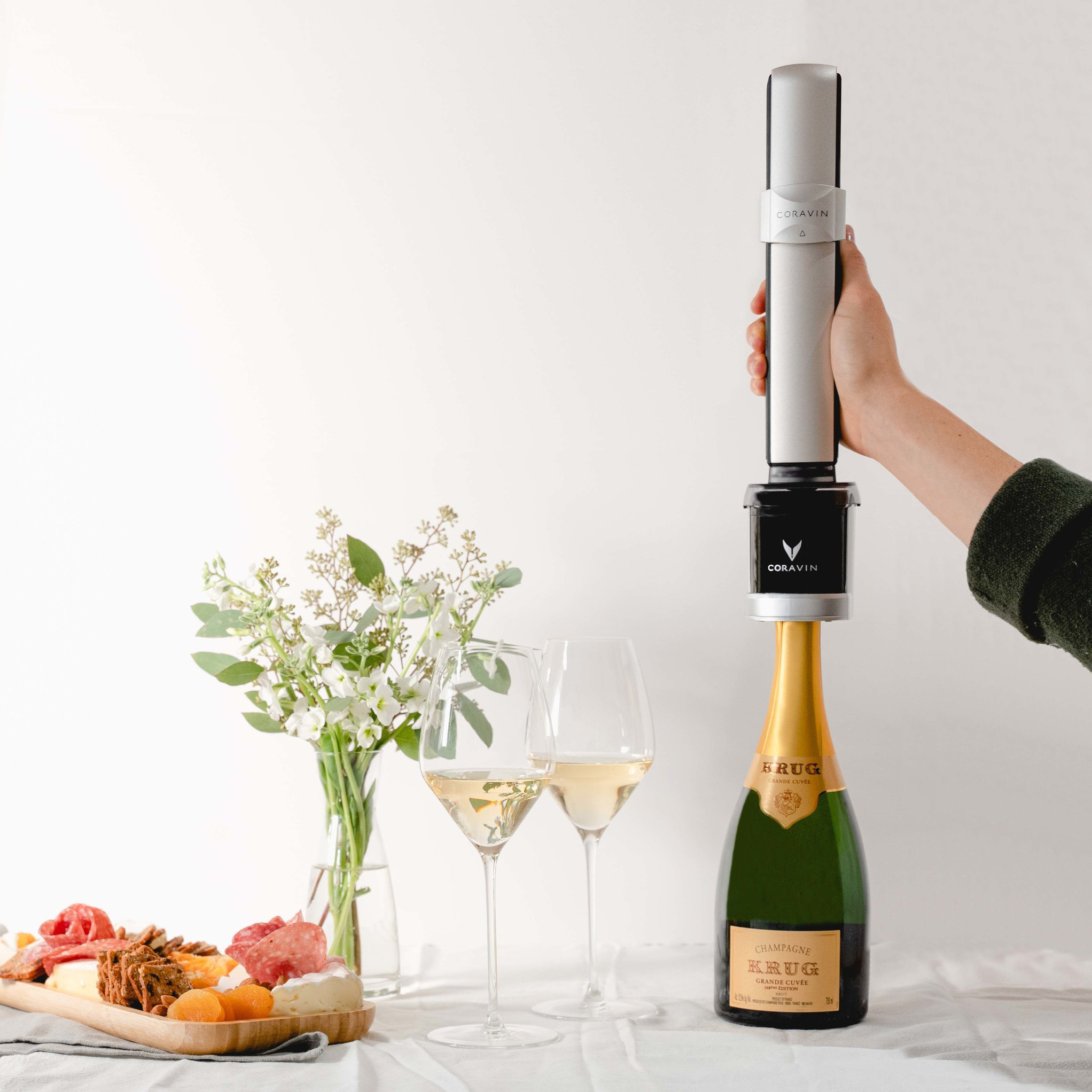 303好食好物 CORAVIN｜Sparkling 氣泡酒保存器組