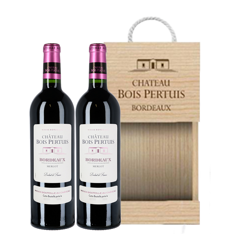 Chateau Bois Pertuis 750ml 2支裝木盒