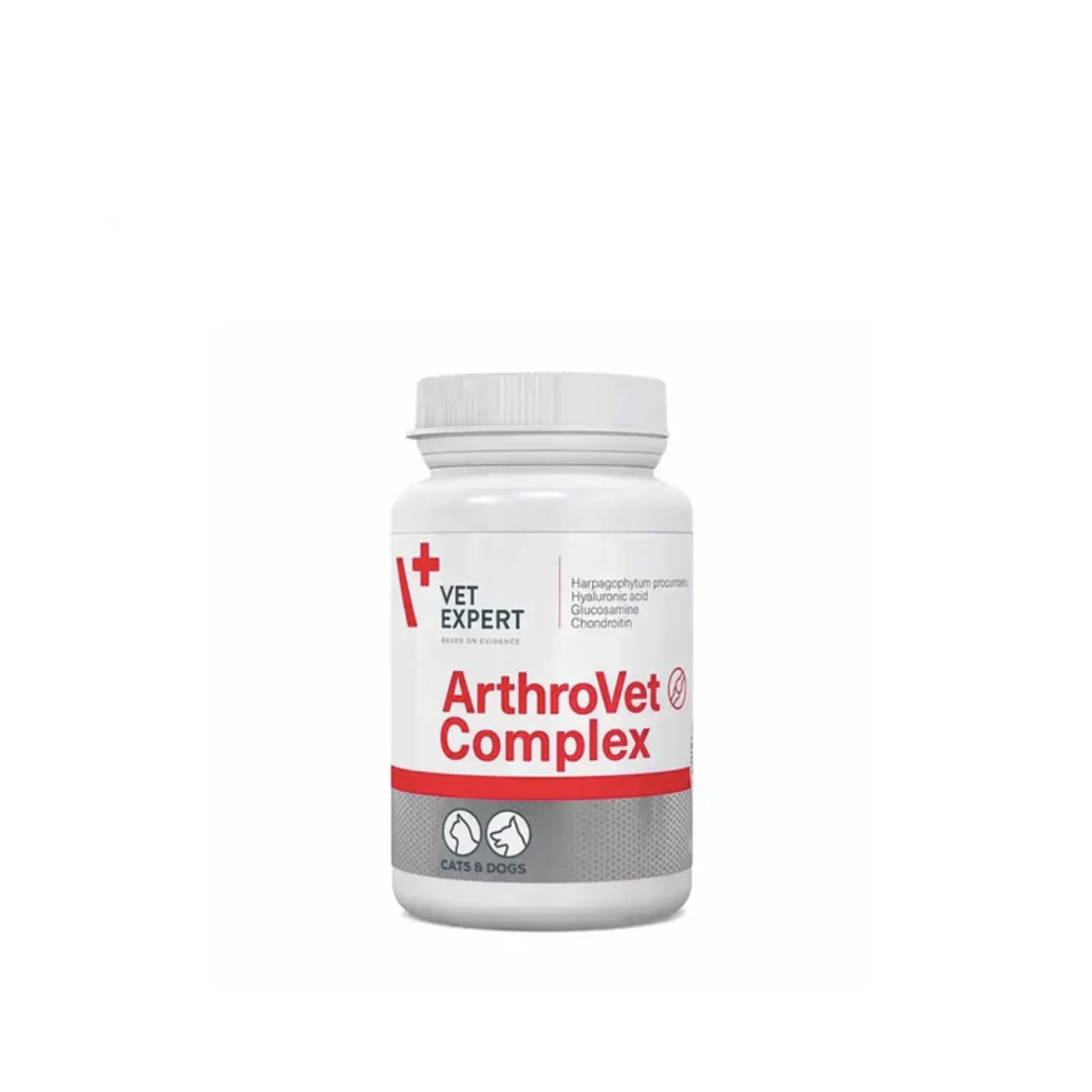 VET EXPERT ArthroVet HA Complex 小型犬和貓關節補充品 60粒膠囊 (可擰開)
