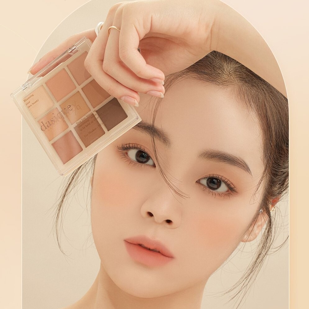 Dasique - 9色眼影盤 #12