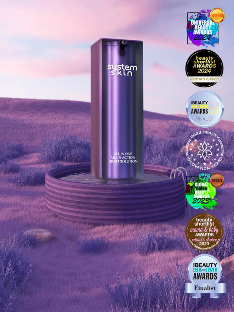 System Skin 科技高效成份多功能10合1晚間精華（敏感肌適用）