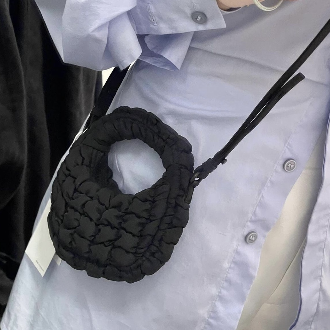 (PRE-ORDER) COS QUILTED MICRO BAG IN BABY SIZE