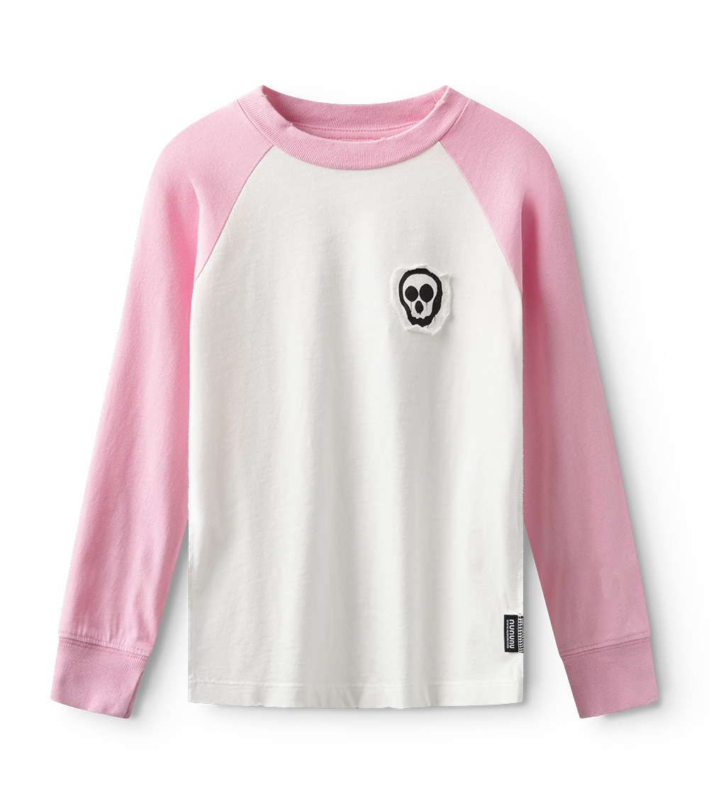 DROOPY SKULL BASEBALL長袖 T恤(2色)