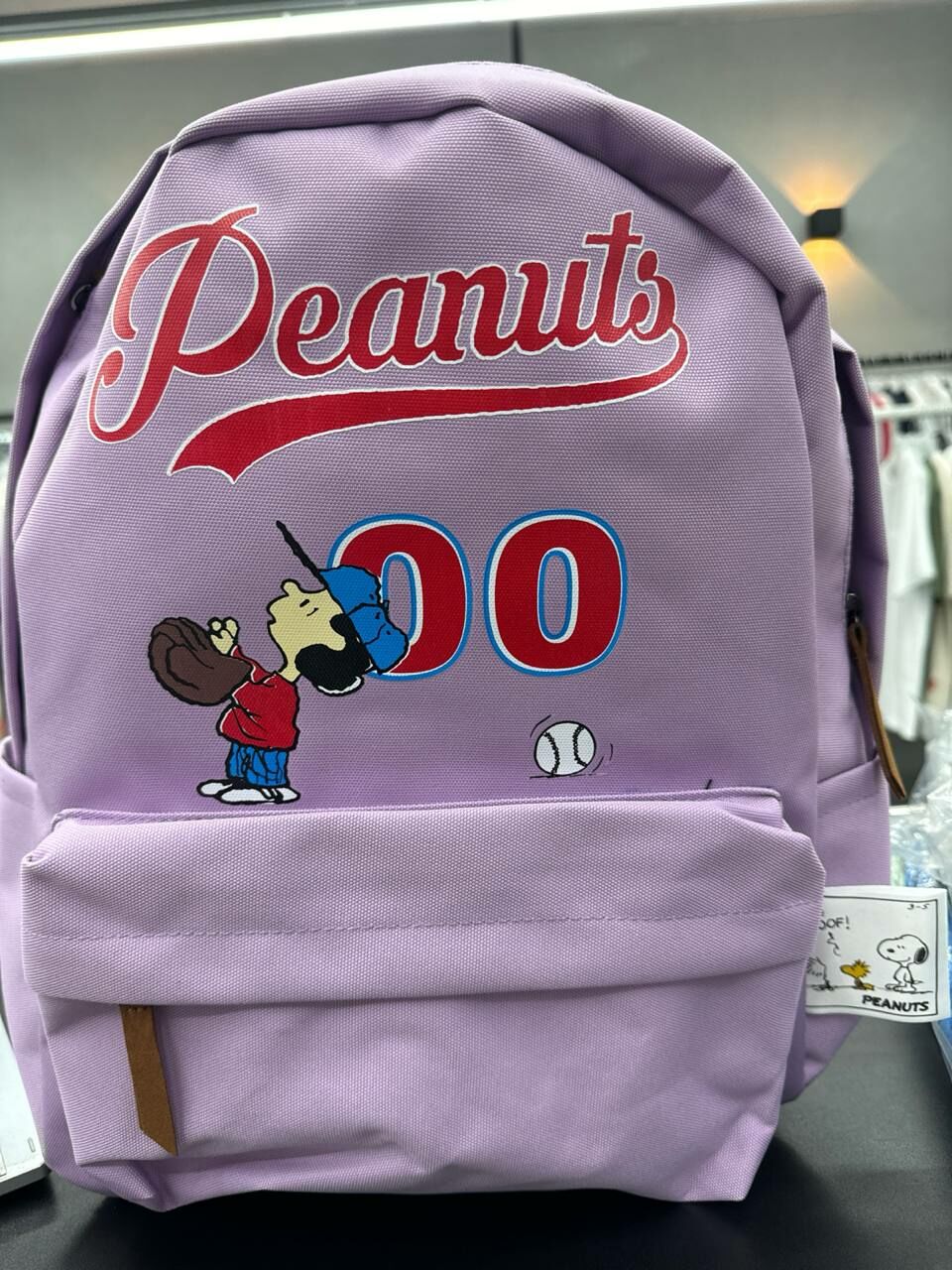 [S] LE.JUNEV PEANUTS LUCY BIG BACKPACK,LAVENDER, SLJV201 [FINAL SALE ...