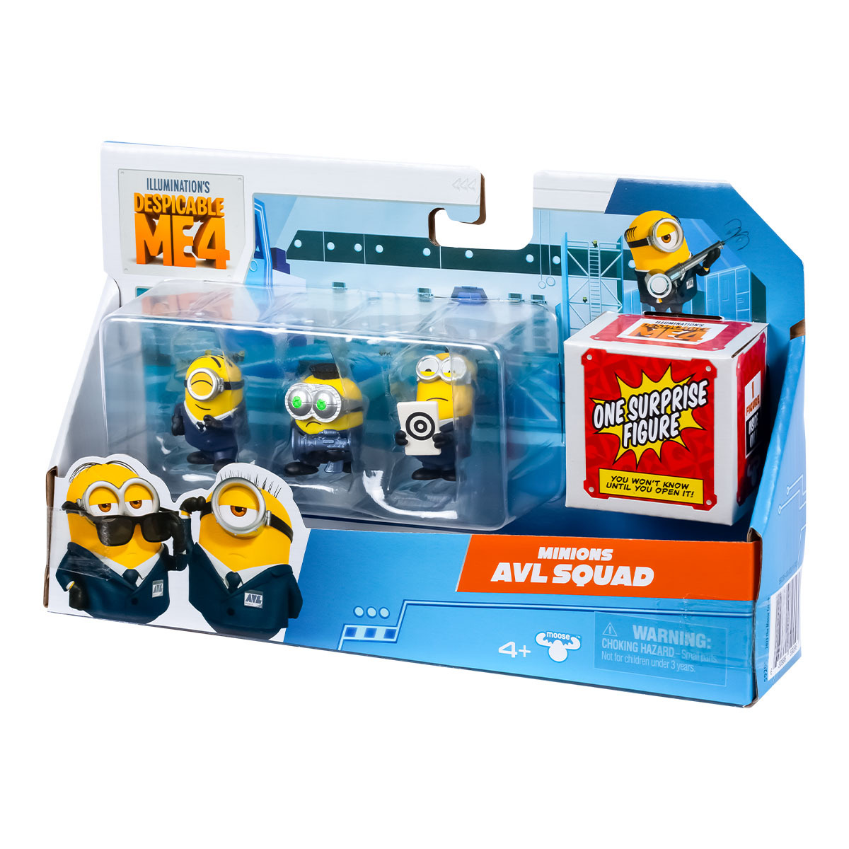 DESPICABLE ME 4 2 INCH COLLECTIBLE 4PK AVL PK