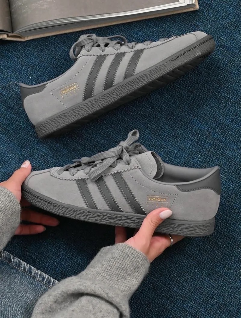 ADIDAS ORIGINALS STADT 碳灰 JI1880