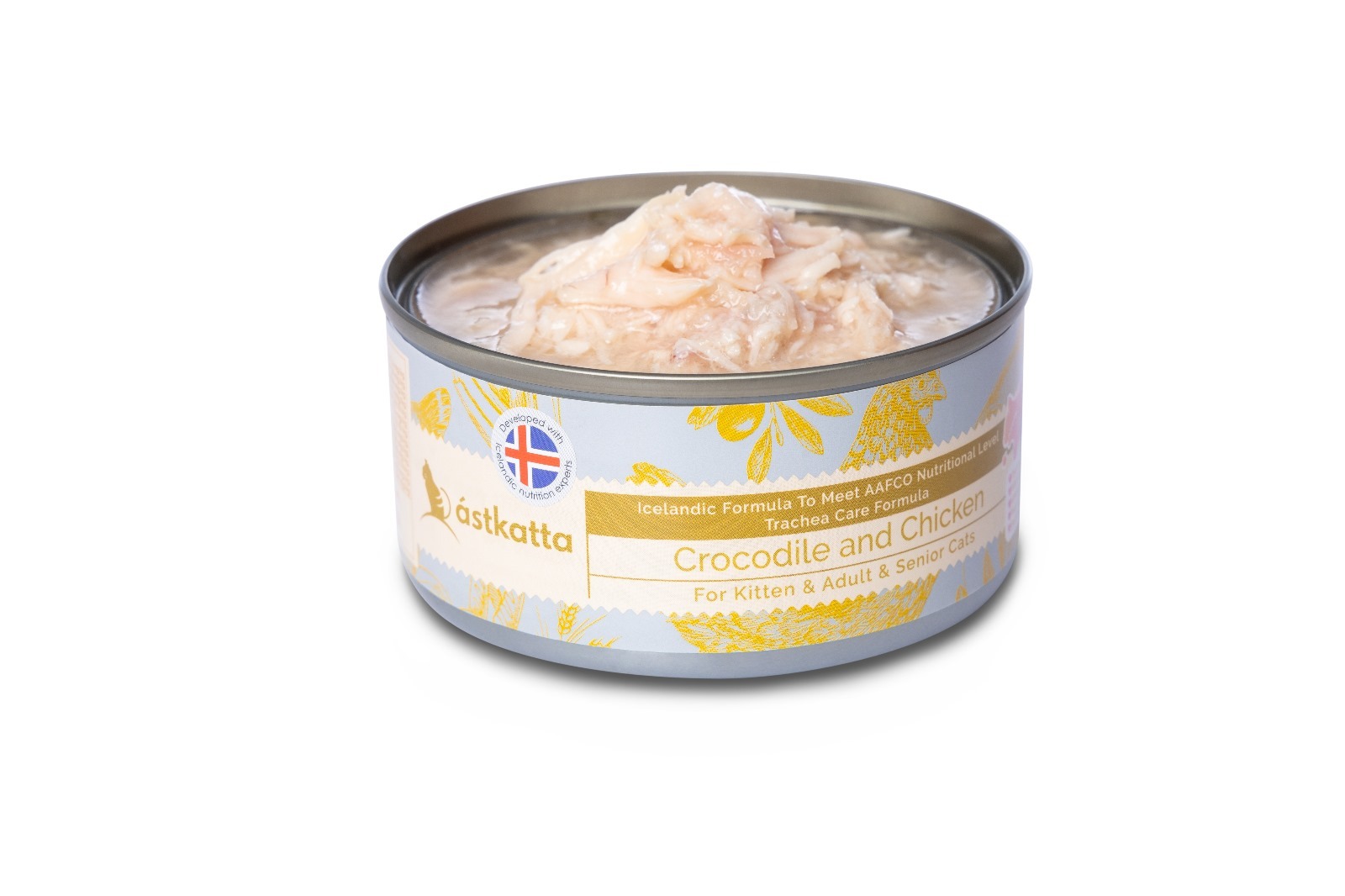 Astkatta – 鱷魚+雞肉氣管保養配方 Crocodile & Chicken 170g