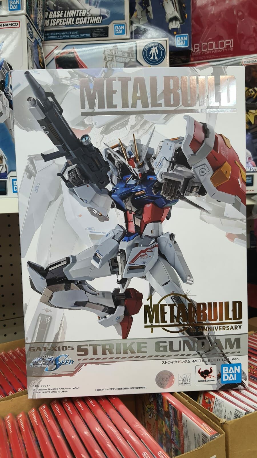 中古 METAL BUILD STRIKE GUNDAM 10th Ver.