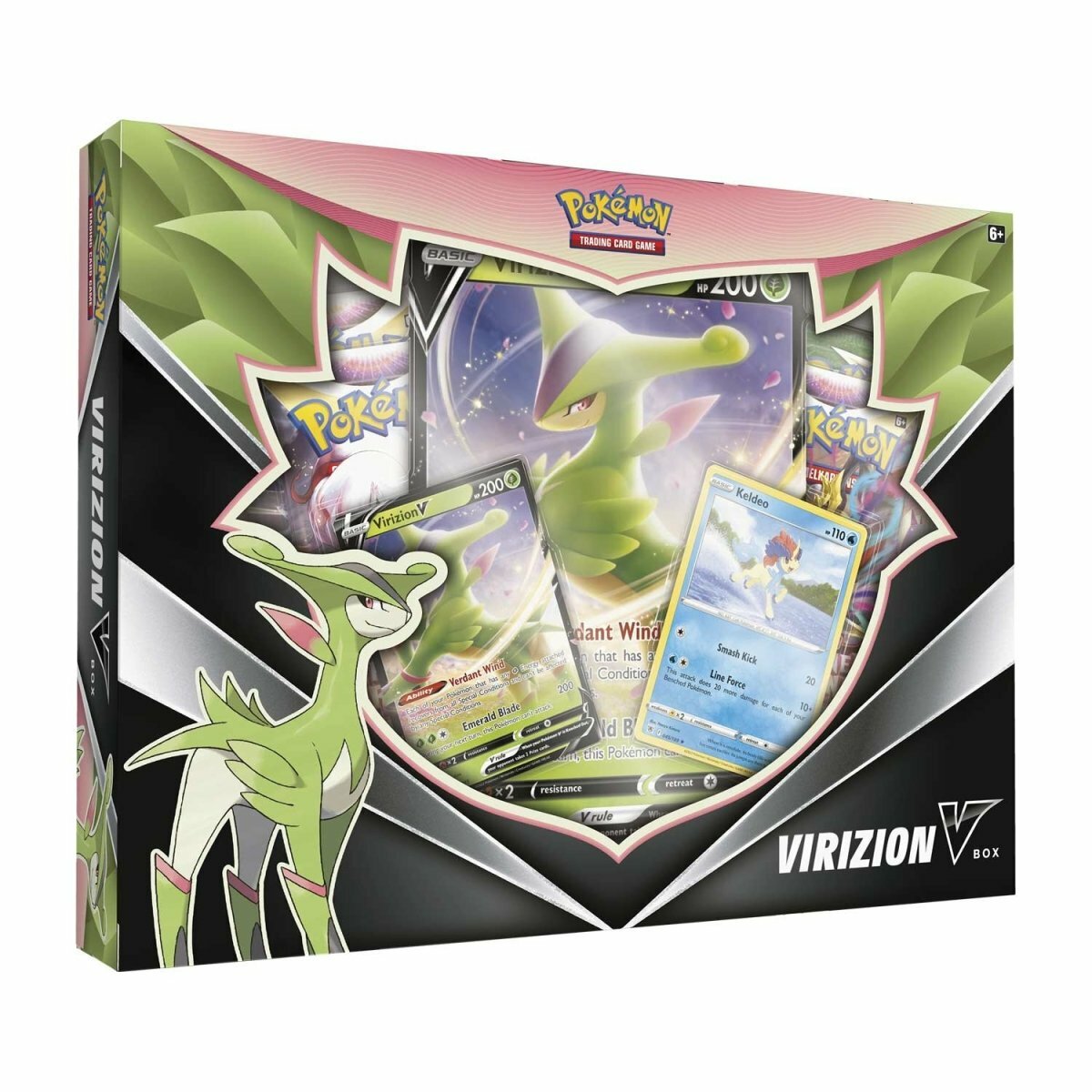 美版 寶可夢 Pokemon TCG Virizion V Box Set
